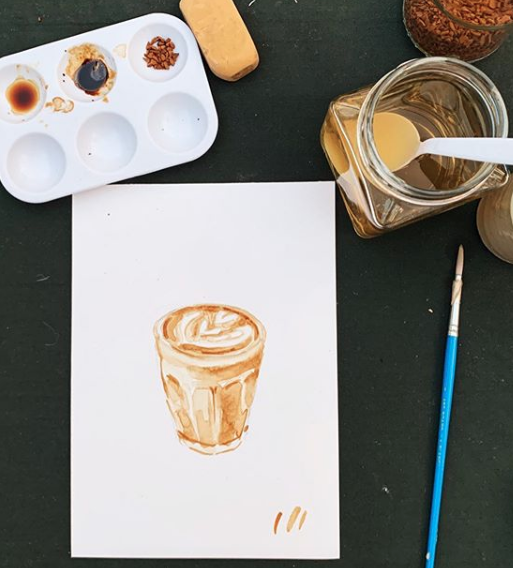 Learn to Paint with Coffee - Coffee Magazine