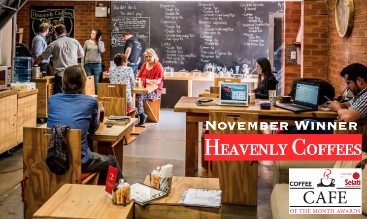 Winner Cafe of the Month: Heavenly Coffees - Coffee Magazine
