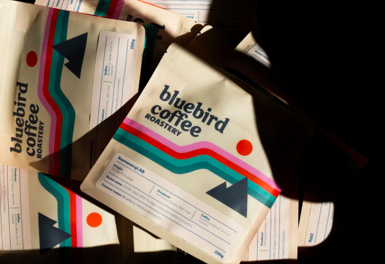 What's in a Bag? Unpacking the Bluebird Coffee Roastery Rebrand ...
