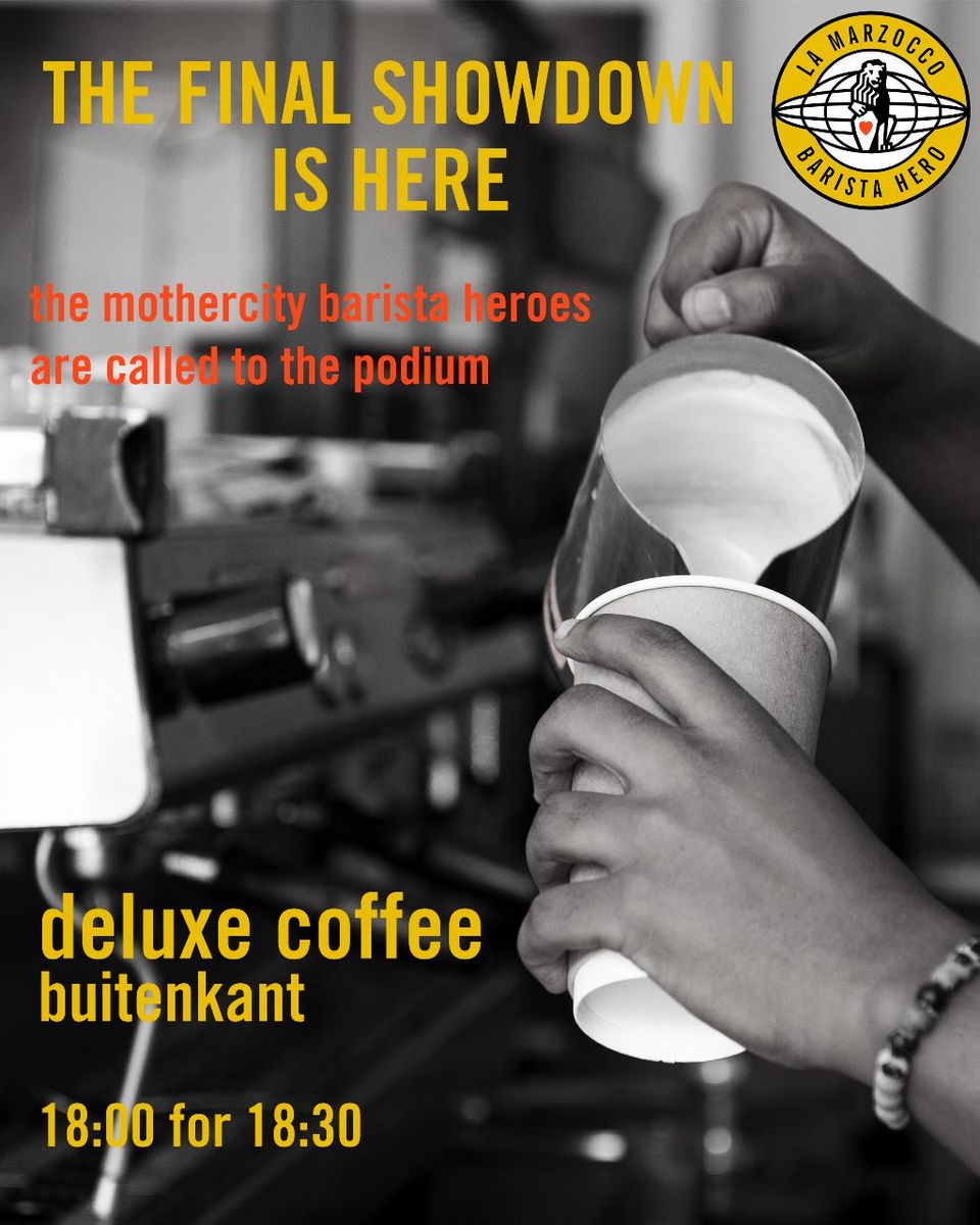 Barista Heroes Cape Town at Deluxe, Buitenkant - Coffee Magazine