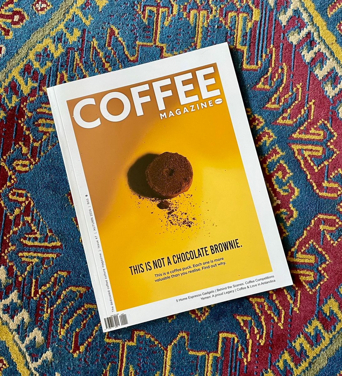 Issue 47: This is not a chocolate brownie. - Coffee Magazine