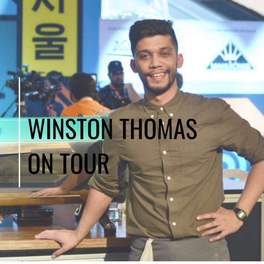 Winston Thomas on Tour - Coffee Magazine